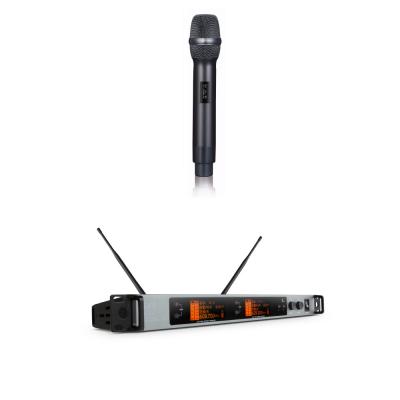 Cina 100-240VAC Microfono wireless UHF Design per Stage Live House Show Studio in vendita