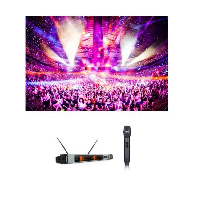 Cina Microfono UHF wireless a bassissimo rumore di manipolazione per star del canto sul palco in vendita