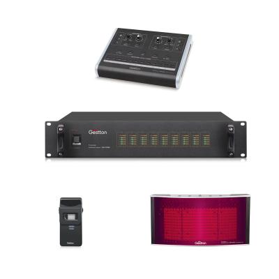 China GS-409 8 Languages Simultaneous Translation Device 30m Working Distance for sale