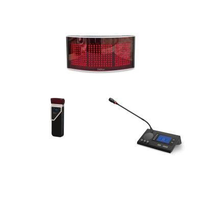 China 100Hz-10KHz Simultaneous Interpretation System 483*323*90mm Anti Interferencefrom for sale