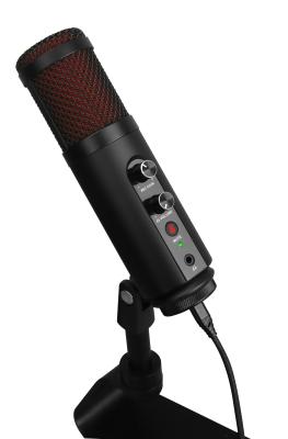 Cina Microfono cardioide del microfono 20Hz-20KHz della registrazione di Matt Black USB per scorrere in vendita