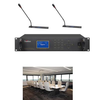 China Hand In Hand Gooseneck Mic System For Conference Room RS-232 6.3mm Audio for sale