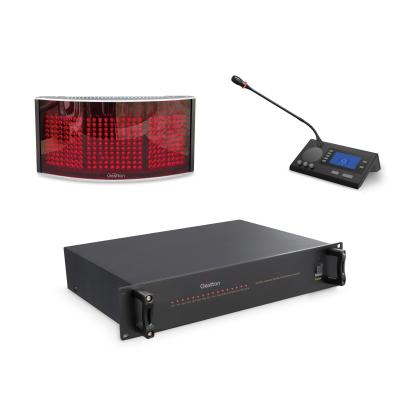 China International Congress Simultaneous Interpretation System 16 Channels LCD Display Volume Control for sale