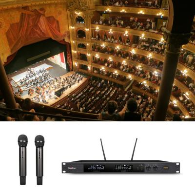China De Handbediende 510 - 937 Mhz UHF Digitale Draadloze Microfoon van Ce Te koop