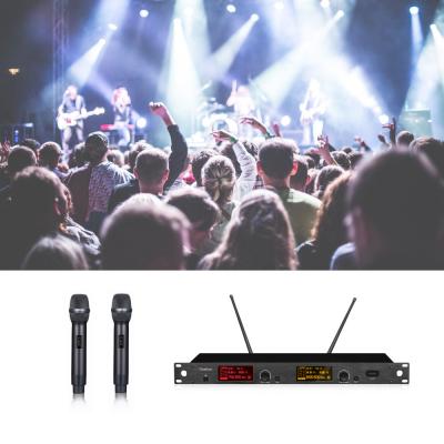China RoHS UHF Draadloze Microfoon met Ergonomische Huisvesting Te koop