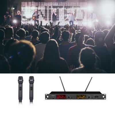China FCC 100 - de UHF Professionele Draadloze Microfoon van 240VAC Te koop