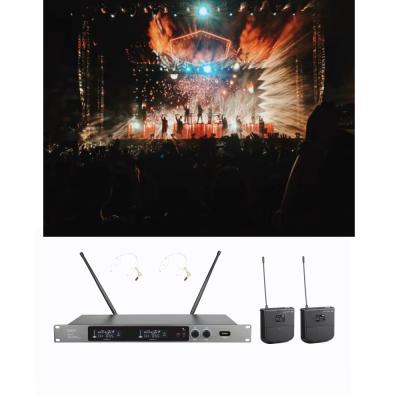 China 2022 de lange afstandwerken in de Waaier van 80m UHF Bidirectionele Radio Draadloze Microfoon Te koop