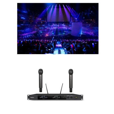 China De Karaoke Handbediende Zender van de enig Kanaal Draadloze UHFmicrofoon Te koop