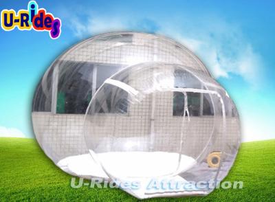 Cina Tenda bianca di campeggio dell'iglù della radura del pavimento della tenda gonfiabile della bolla per l'esterno in vendita