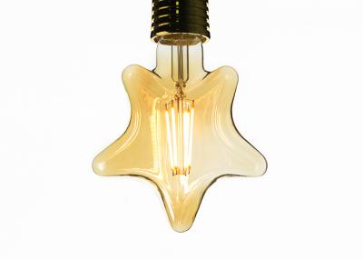 China Filamento de la jaula de ardilla de las bombillas del estilo LED del vintage de la forma de la estrella 220 voltios en venta