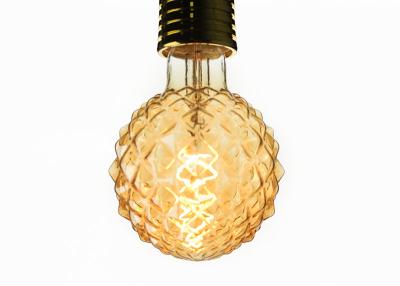 China Bombillas redondas cristalinas especiales G95 flexible del estilo LED de Edison 180 lúmenes en venta