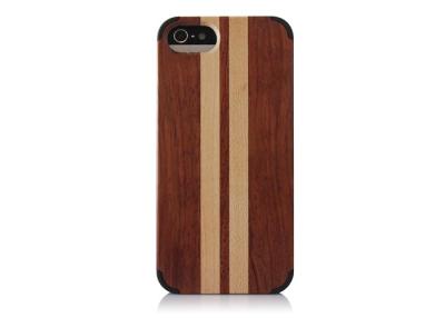 Cina Handcrafted personalizzi il iPhone della striscia 5 coperture posteriori di legno per la ragazza o il ragazzo di modo in vendita
