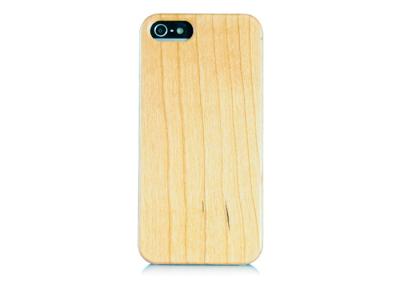 Cina Il caso di legno del telefono cellulare della copertina rigida antipolvere, personalizza le coperture posteriori di iPhone in vendita