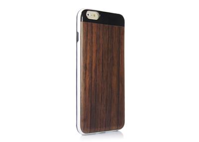 Cina Noce nera di caso di legno ecologico del telefono cellulare con le coperture TPU del PC in vendita