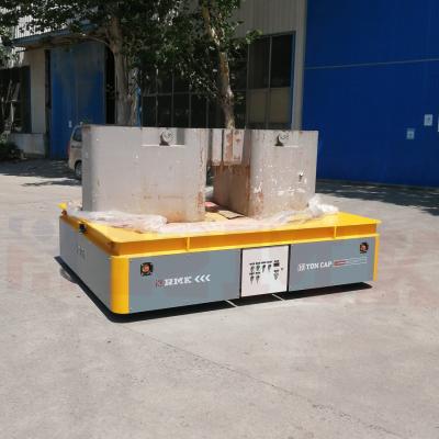 중국 Steel Plant Using 10 Tons Heavy Load Battery Powered Transfer Car With Hydraulic Lift 판매용