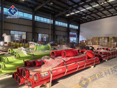 DN125 Double Layer Concrete Pump Pipes For Sany Putzmeister Zoomlion Trailer