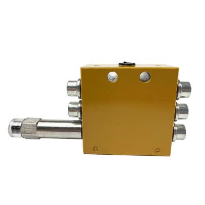 China Universal Automatic Progressive Grease Distributor Valve with 1-inlet 6-outlets and 1-inlet 8-outlets for Concrete Pumps for sale