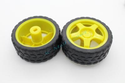 Cina !!! Motore di CC di decelerazione + ruote sostenenti, a/telaio astuto dell'automobile, motore/ruote automobile del robot in vendita