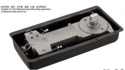 Cina Vetro regolabile di velocità/molla di legno del pavimento di azione del doppio della porta più vicina per 130KG in vendita