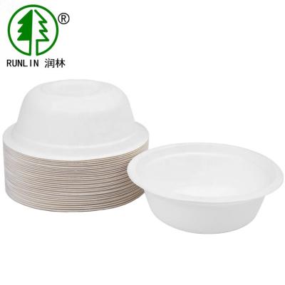 中国 14OZオートミールの再生利用できるパルプ ペーパーCompostableバガスは再生利用できるSGSボーリングをする 販売のため