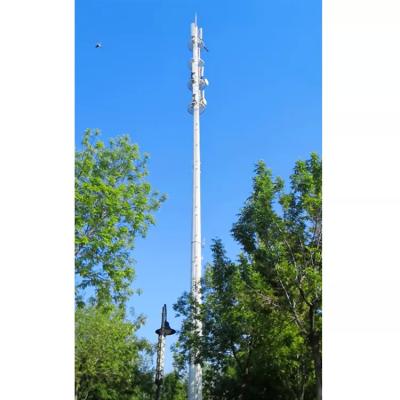 China Staal Telecommunicatie van de Torenwifi van 80 Meter Monopole Antenne Te koop