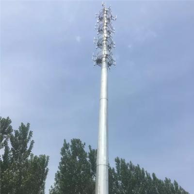 China Van de 15 Meter Monopole het Staalstructuur Telecommunicatietoren rond Verminderde Mast Te koop