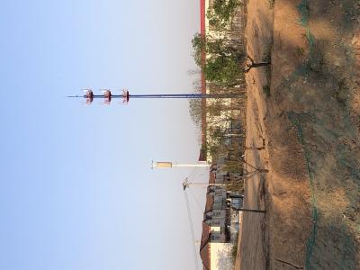 Cina VOGLIATE la torre di antenna autosufficiente di Palo 56m BTS in vendita