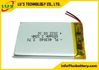 Chine Panneau flexible de protection de la batterie 600mah PCBA de polymère de Li de LP403048 3.7V pour le dispositif portatif à vendre