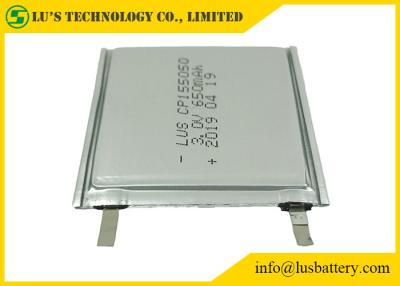 HRL 코팅 처분할 수 있는 리튬 전지 650mah CP155050 3.0v 가동 가능한 구조