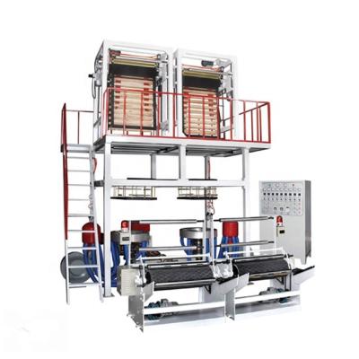 Cina Hot automatic double head film sealing pe nylon film extruder machine price in vendita