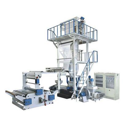 Cina SJ-50*3/1000 Best supplier Film Making Machine PLA PBAT three layer co-extrusion film blowing machine PVC shrink film extruder in vendita