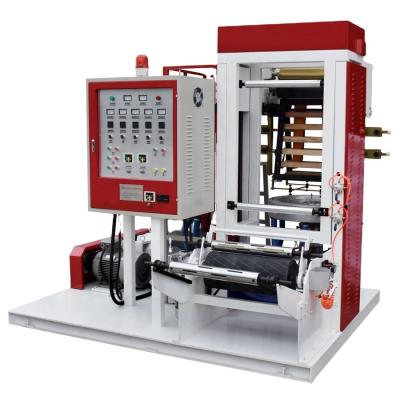 Китай Taiwan Quality high speed HDPE LDPE PE biodegradable Mini Film blowing Machine shopping bag factory price продается
