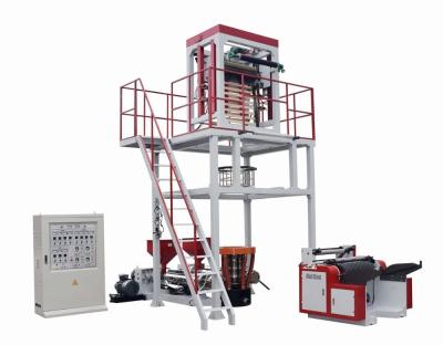Cina High Output three layer ABA LDPE HDPE LLDPE plastic film extruder machine price in vendita
