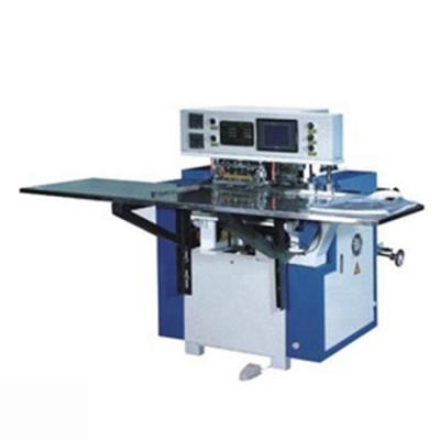 Cina High Speed plastic soft loop handle Cloth bag cutter machine price in vendita
