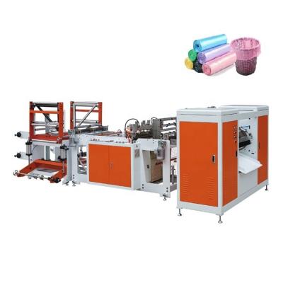 Cina Full auto plastic polythene garbage trash bag making machine rolling in vendita