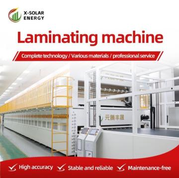 OEM ODM Industrial Improve Production Efficiency Fully Automatic Thermal Film Sheet Hot Press Dry Solar Module Production Line Laminating Machine