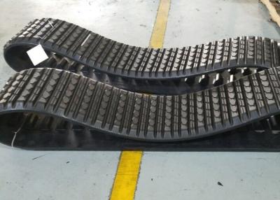 중국 고속 성과에 저잡음 안정되어 있는 피치 차원 굴착기 고무 궤도 판매용