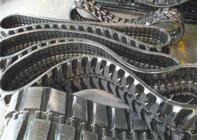 중국 80 연결 300mm 폭 굴착기 고무 트랙 연속 조인트리스 판매용