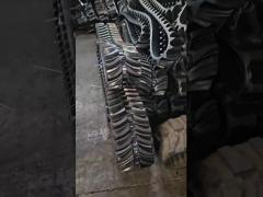 Ελαστική ερπύστρια H280X72X47 με σχέδιο ύψους 40mm για μηχανήματα κηπουρικής ή χλοοκοπτικά
