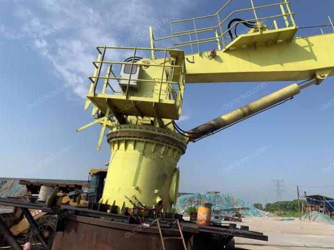 5t15m Stiff boom marine crane(1)