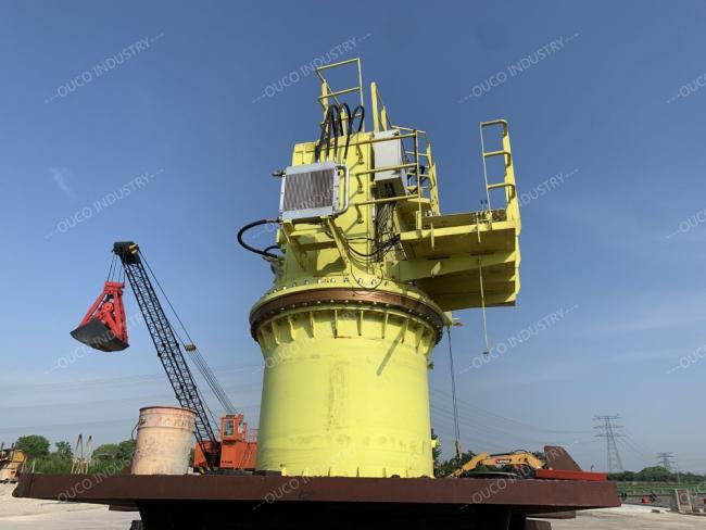 5t15m Stiff boom marine crane(3)