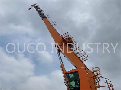 China 사용자 친화적 전기도금한 것 수력 신축식 지브 해양 크레인 개발대 for sale