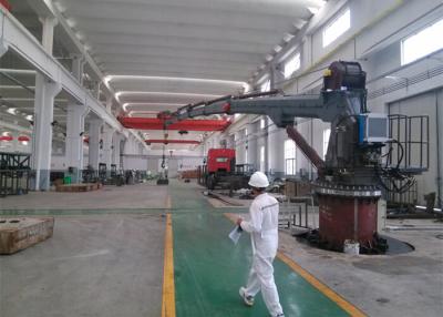 China Elektrische Hydraulische Mariene Dekkraan, Telescopische Boomkraan 0.85T 31M Te koop