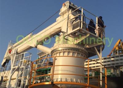 Cina Gru telescopica dell'asta di 3T30M collaudata al test di carico dell'officina di OUCO prima della consegna in vendita