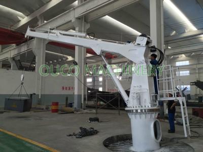 Cina Garanzia da molto tempo dell'articolazione dell'asta della gru portatile telescopica idraulica marina della gru in vendita