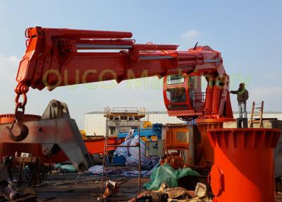 Cina Gru telescopica dell'asta di Marine Boat Ship 2000kg della nave in vendita
