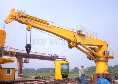 Cina Piatto d'acciaio resistente alla corrosione Marine Telescopic Crane AC415V 50HZ 3P in vendita