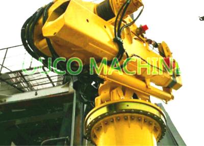 Chine Grue se pliante télescopique hydraulique 0.99t12m de disposition de bateau de boom à vendre