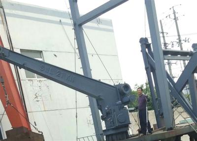 China Enig Wapen die Marine Davit Crane For Fast-Reddingsboot zwenken Te koop