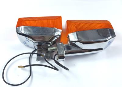 Chine La lampe en plastique de Winker de moto/tournent la caisse blanche légère de couverture orange de V50 F et de R à vendre